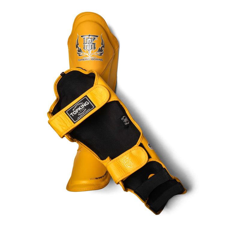 Muay Thai Shin Guards - Premium Quality | Top King Boxing USA
