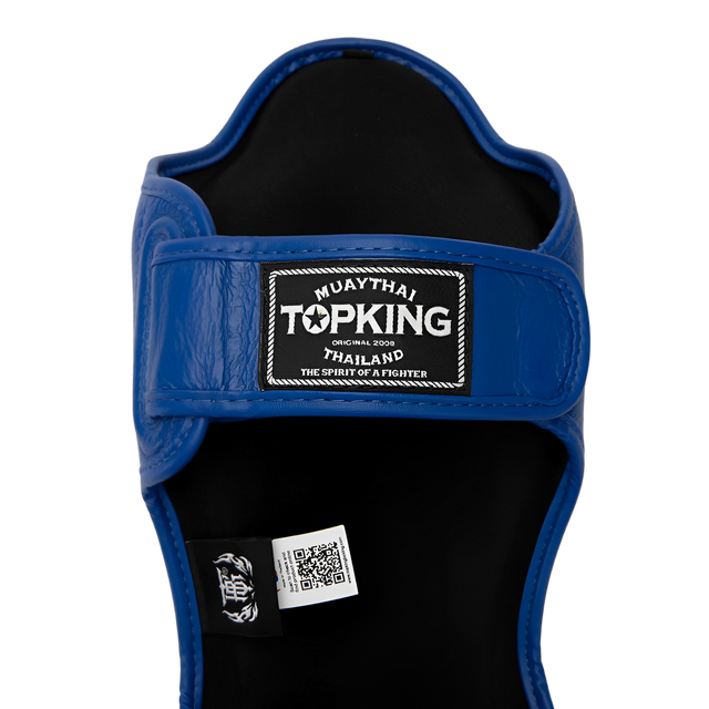 Top King Pro Blue Shin Guards – Top King Boxing USA